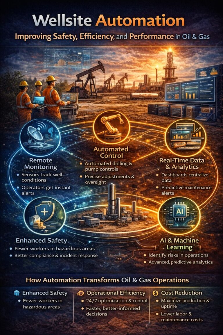 Wellsite Automation: Improving Safety, Efficiency, and Performance in ...