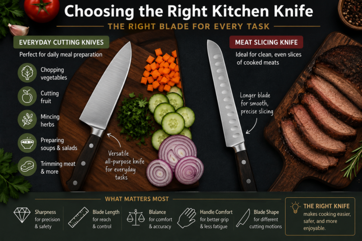 Choosing the Right Kitchen Knives: Essential Blades Every Home Cook ...